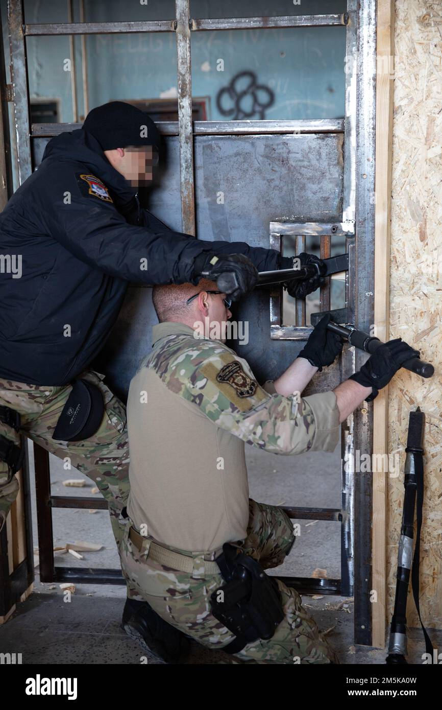 Members of the Republika Srpska's Special Anti-Terrorist Unit (RS CAJ ...