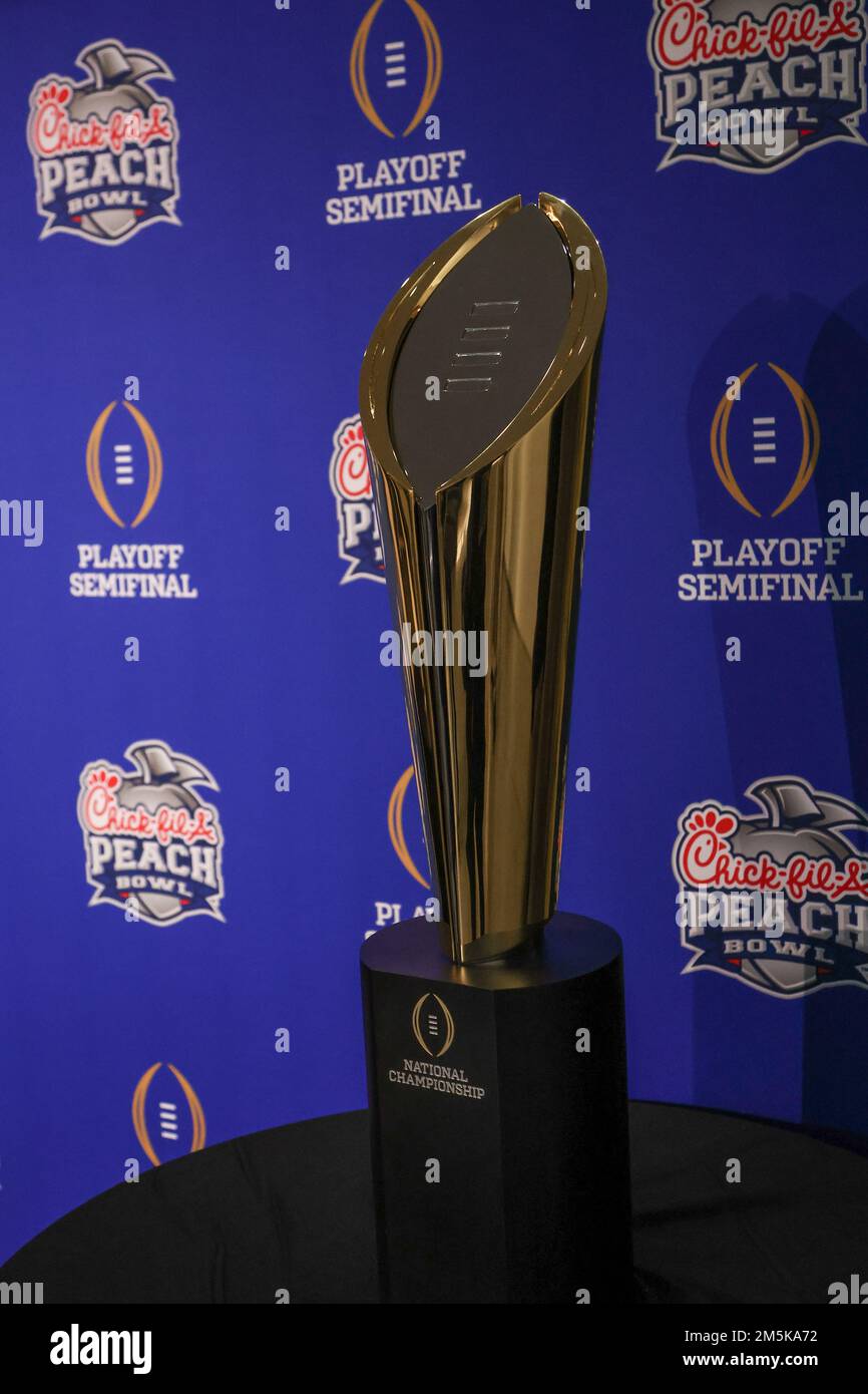 College Football Championship Trophy 2022