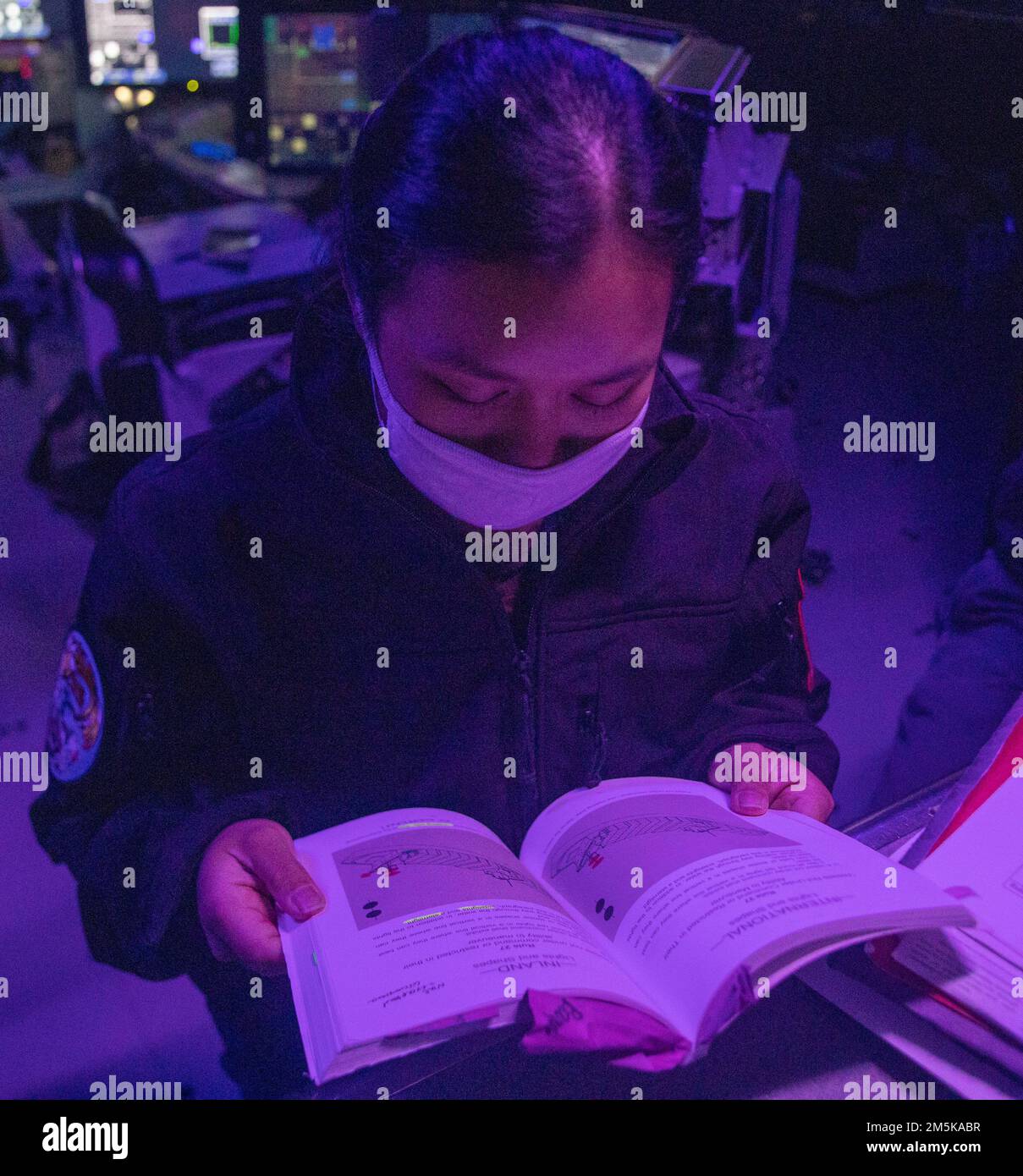 PHILIPPINE SEA (March 10, 2022) Ensign Sydney Tse, from Bayonne, N.J ...