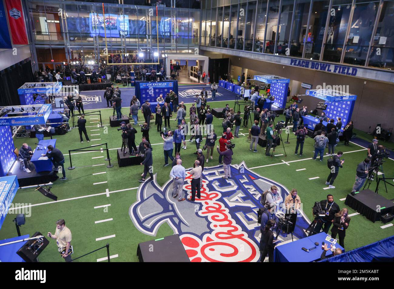 Atlanta, Georgia, USA. 29th Dec, 2022. Media Day at the College ...