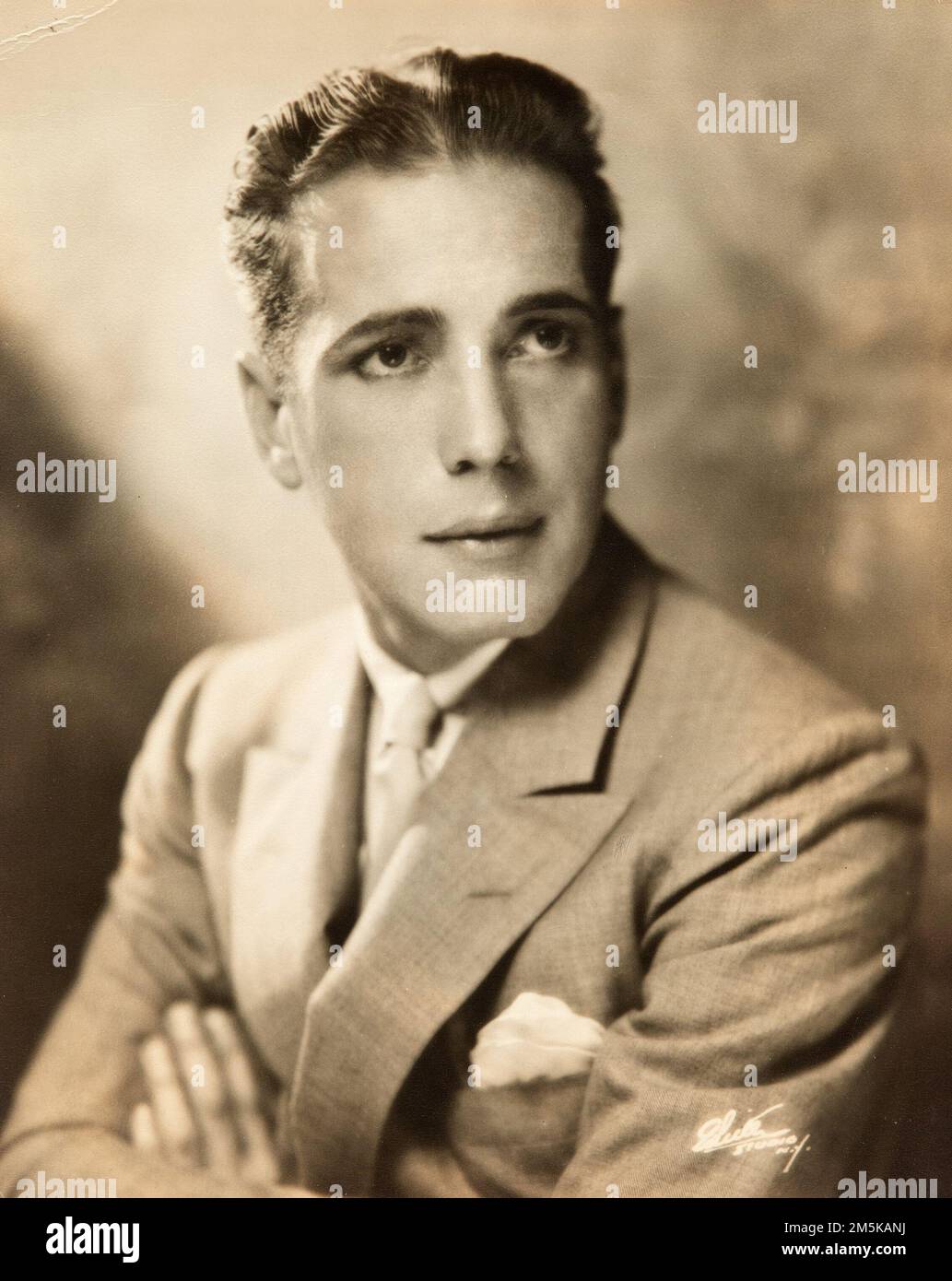 Early Humphrey Bogart Photographic Portrait (circa 1920s Stock Photo ...