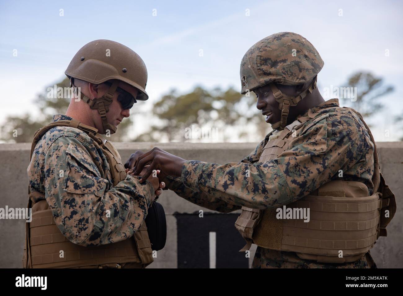 U.S. Marine Corps Cpl. Abdoukarim Sy, a motor transport operator,with ...