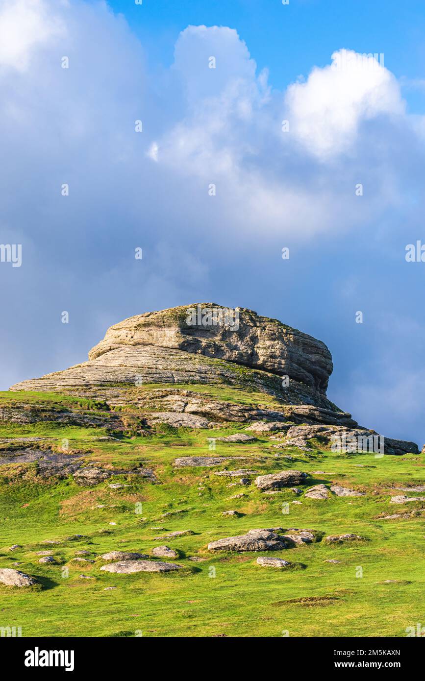 Haytor Rocks, Dartmoor National Park, Devon, England, UK Stock Photo ...