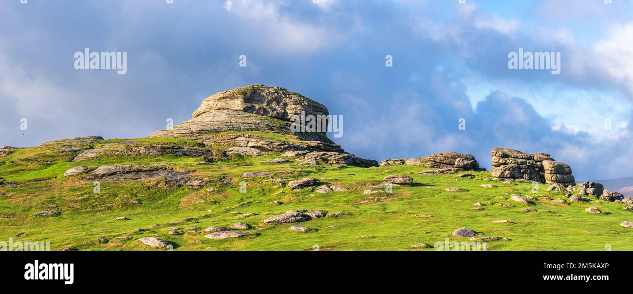 Haytor Rocks, Dartmoor National Park, Devon, England, UK Stock Photo ...