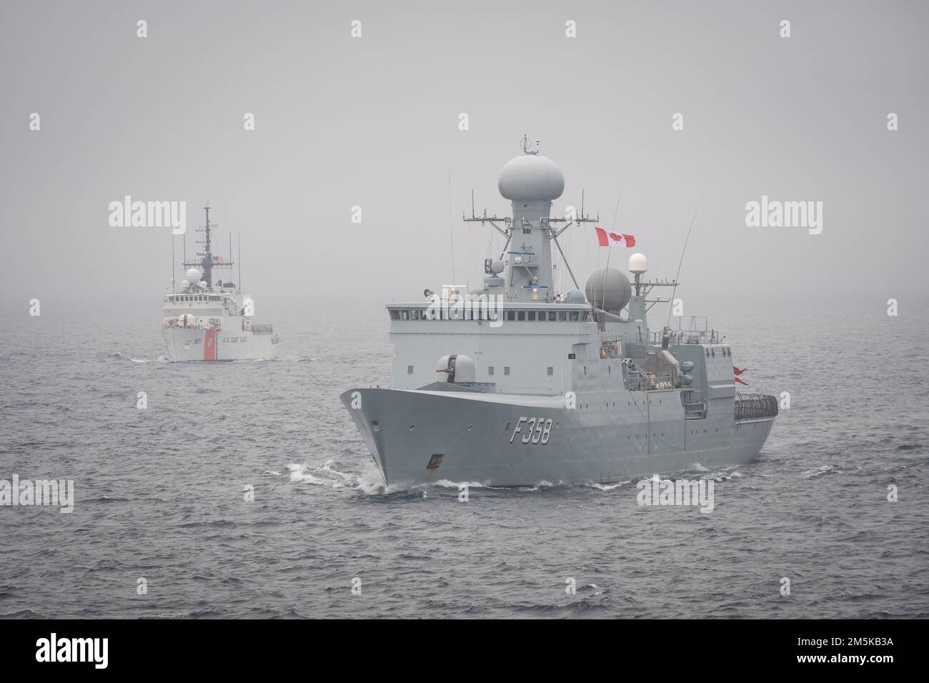 The Danish Navy's Greenland patrol ship HDMS Triton (F358) departing ...