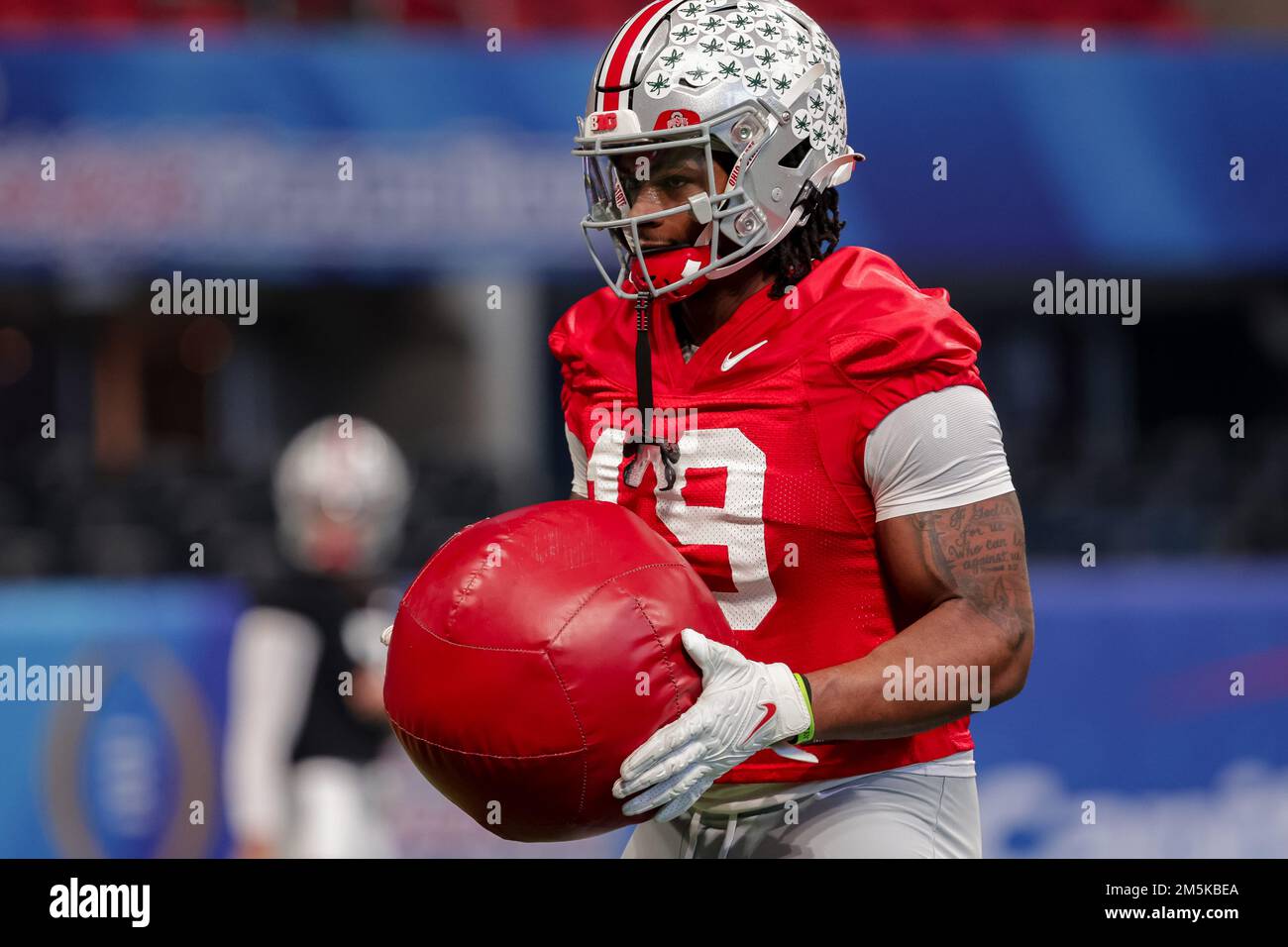 Atlanta, Georgia, USA. 29th Dec, 2022. Ohio State Buckeyes running back ...