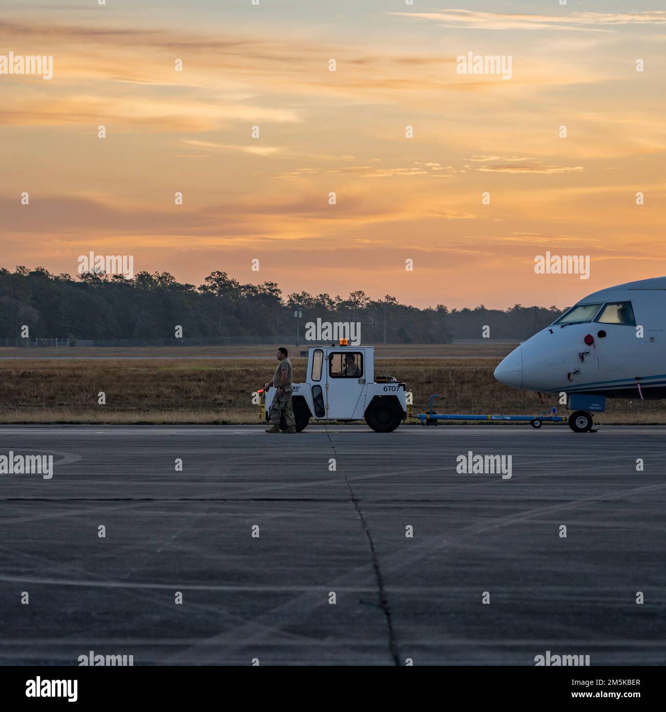 Two Airmen from the 919th Special Operations Aircraft Maintenance ...