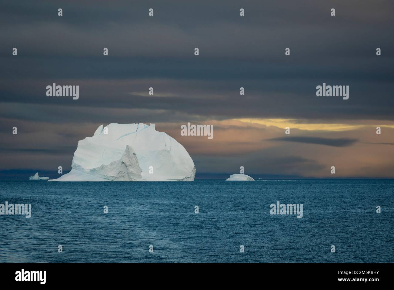 Iceberg in Eclipse Sound off Pond Inlet during Operation Nanook 2022 ...