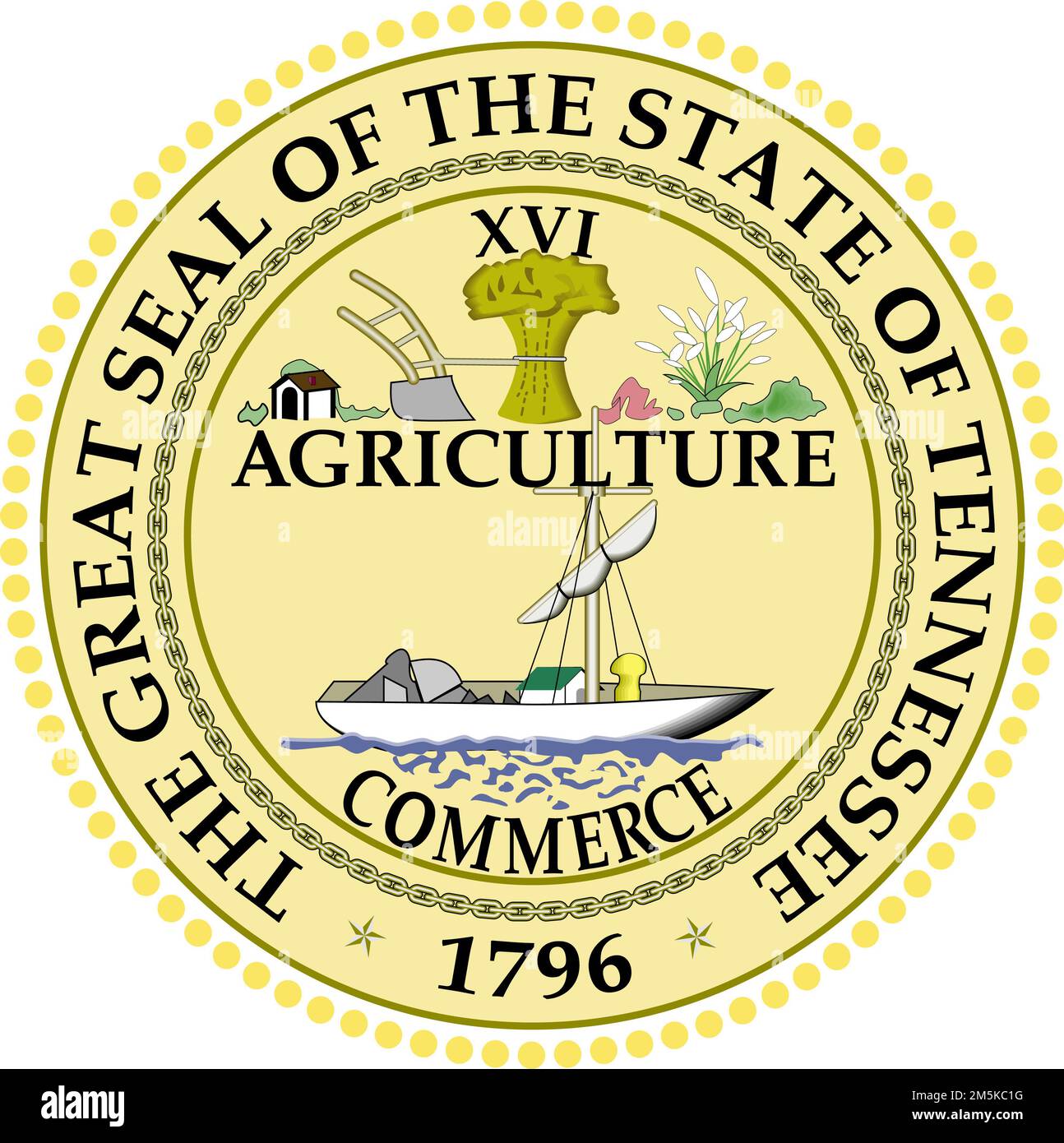 Tennessee stamp hi-res stock photography and images - Alamy