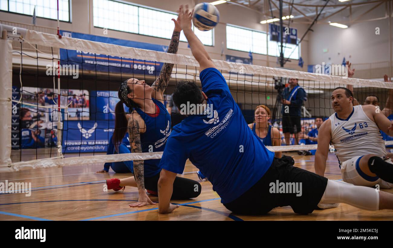 U.S. Air Force Master Sgt. Nicole Favuzza, an Air Force Wounded Warrior ...