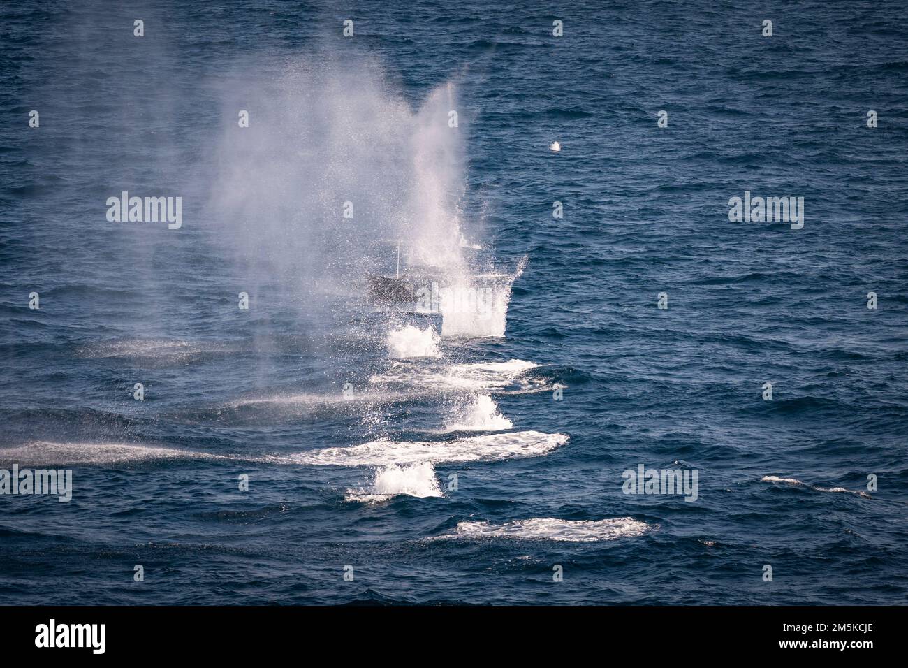 Target practice using .50 calibre machine guns on a Meggitt Training ...