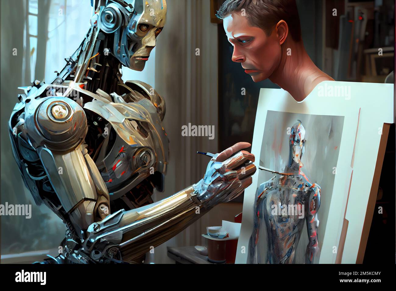 Ai art model hi-res stock photography and images - Alamy