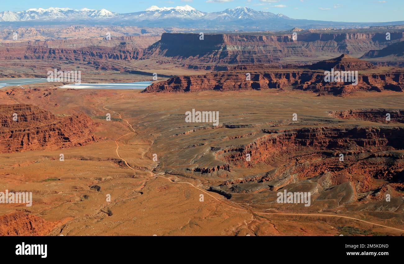 Potash Road - Dead Horse Point State Park - Utah Stock Photo - Alamy