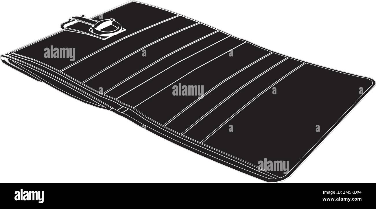 Wallet Vector. Illustration On White Background. A vector illustration ...