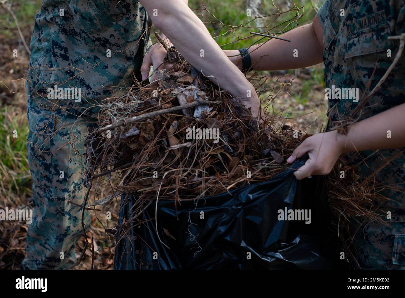U.S. Marines with Marine Corps Combat Service Support Schools (MCCSSS ...