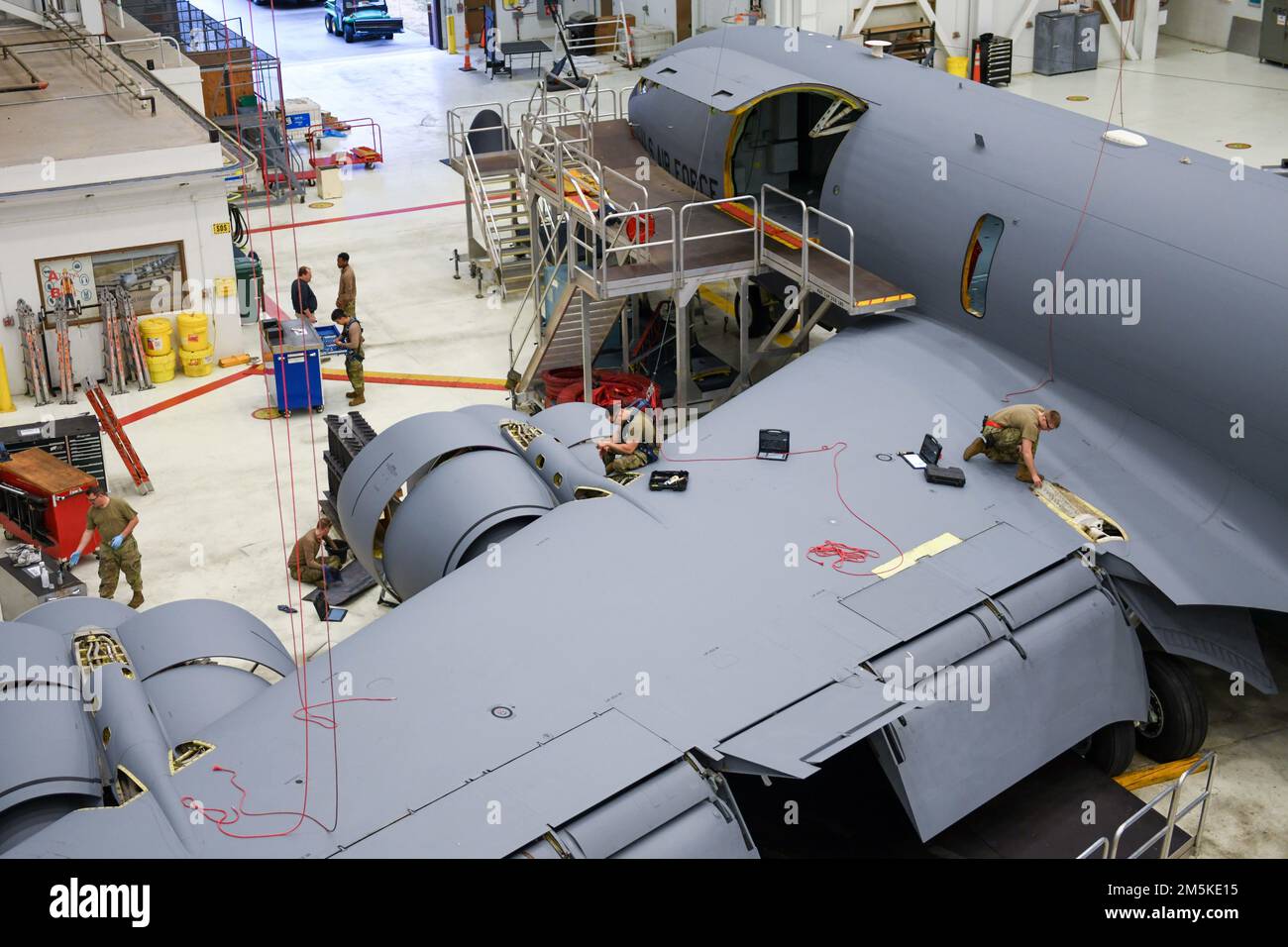 Airmen from the 22nd Maintenance Squadron, complete an isochronal ...