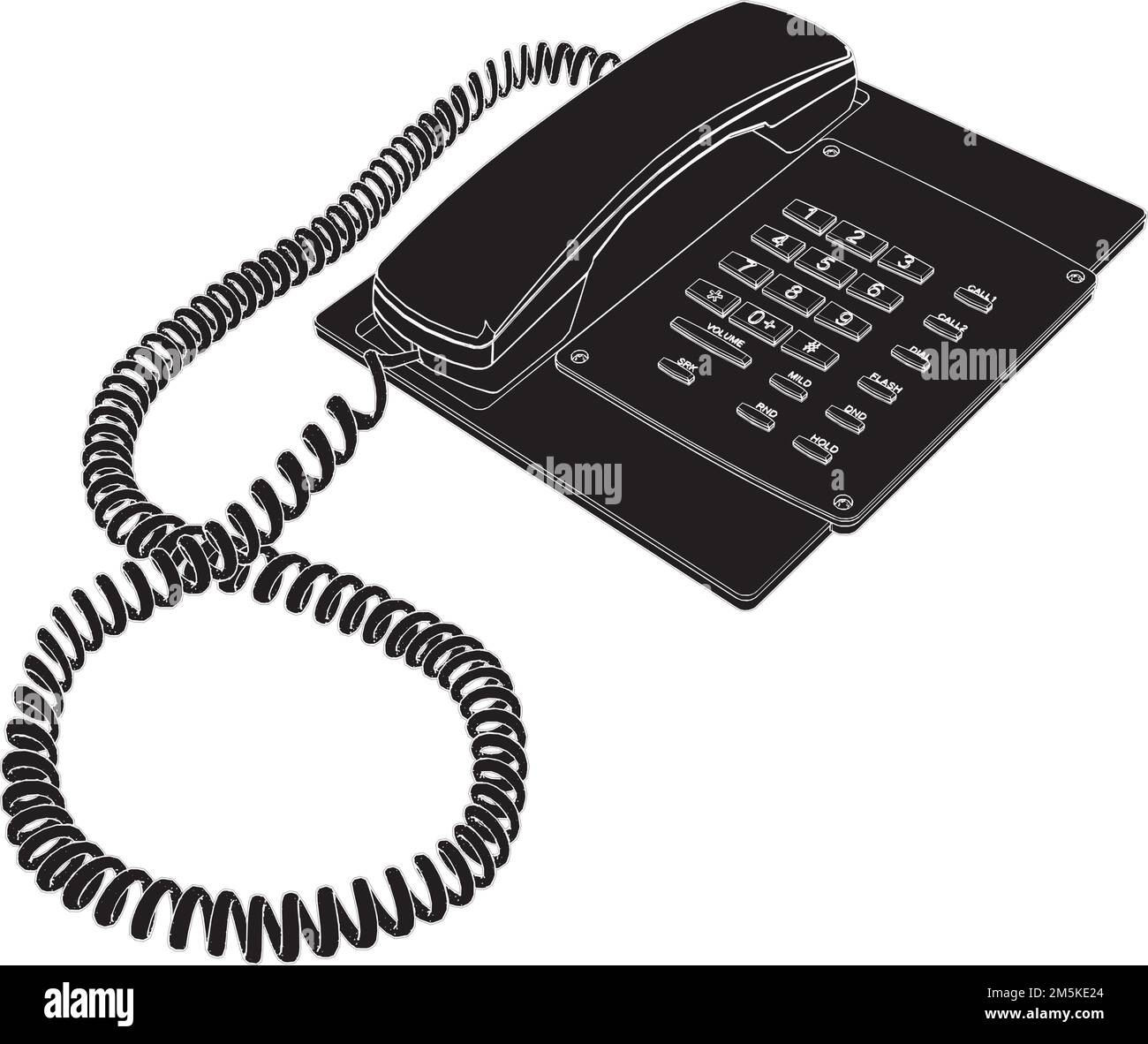 Phone Vector. Illustration On White Background. A vector illustration ...