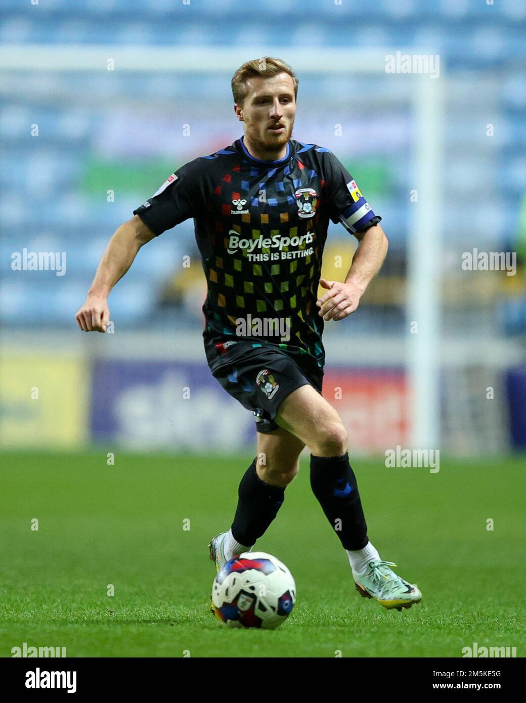 Jamie Allen #8 of Coventry City during the Sky Bet Championship match ...