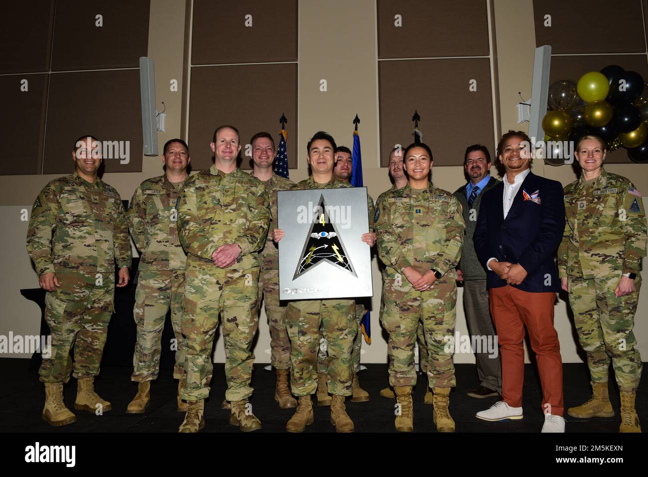 Space Delta 4 poses for a group photo at the Leadership Development ...