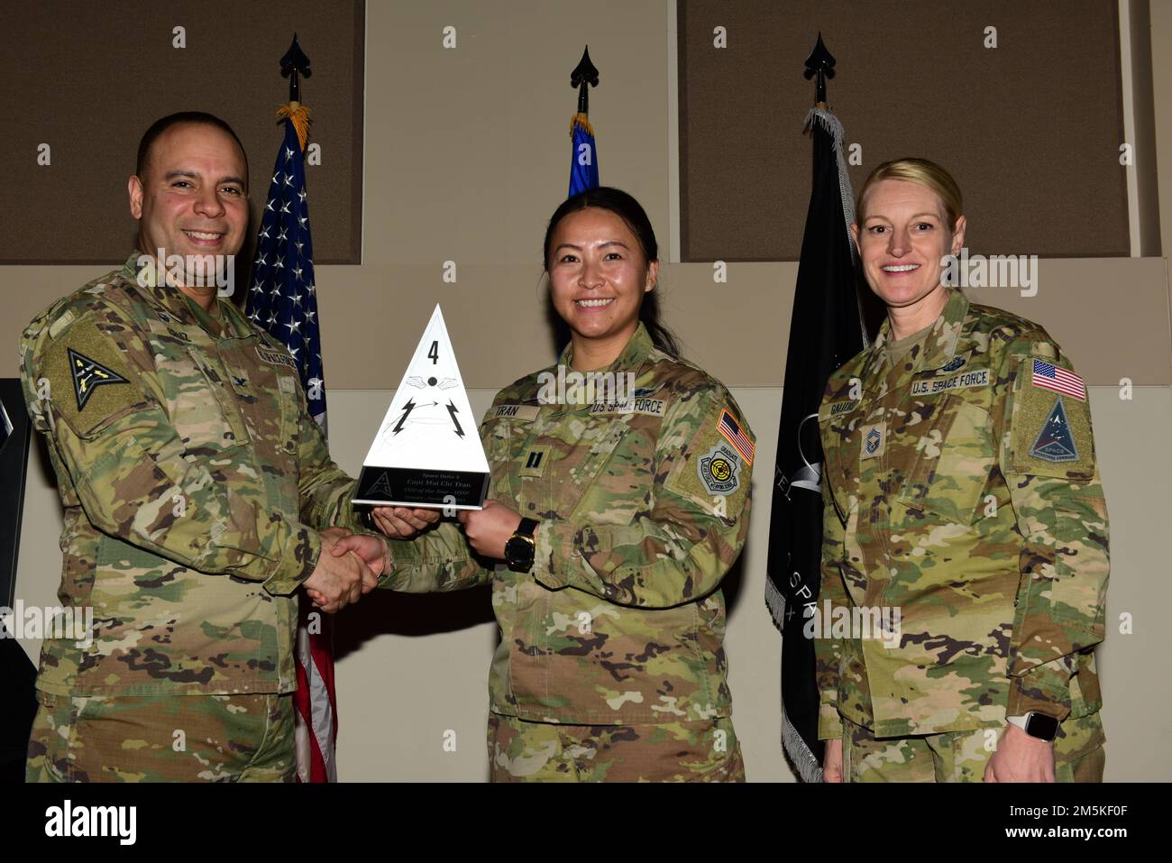 Col. Miguel A. Cruz, Space Delta 4 commander, and Chief Master Sgt ...