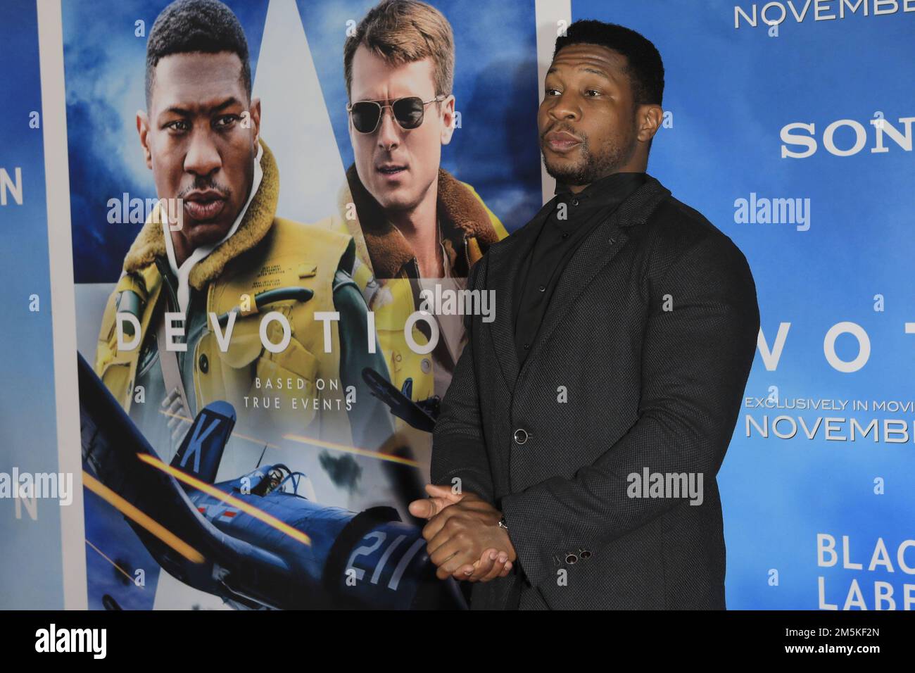 Devotion Los Angeles Premiere at Village Theater on November 15, 2022 in Westwood, CA Featuring ...