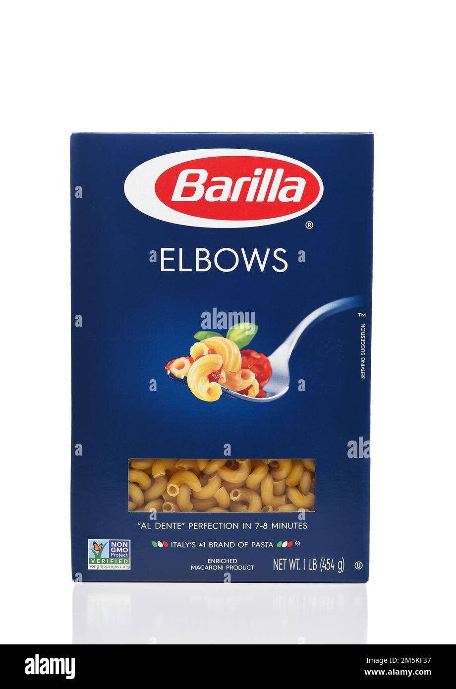 IRIVNE, CALIFORNIA - 23 DEC 2022: A box of Barilla Elbow Macaroni Stock Photo - Alamy