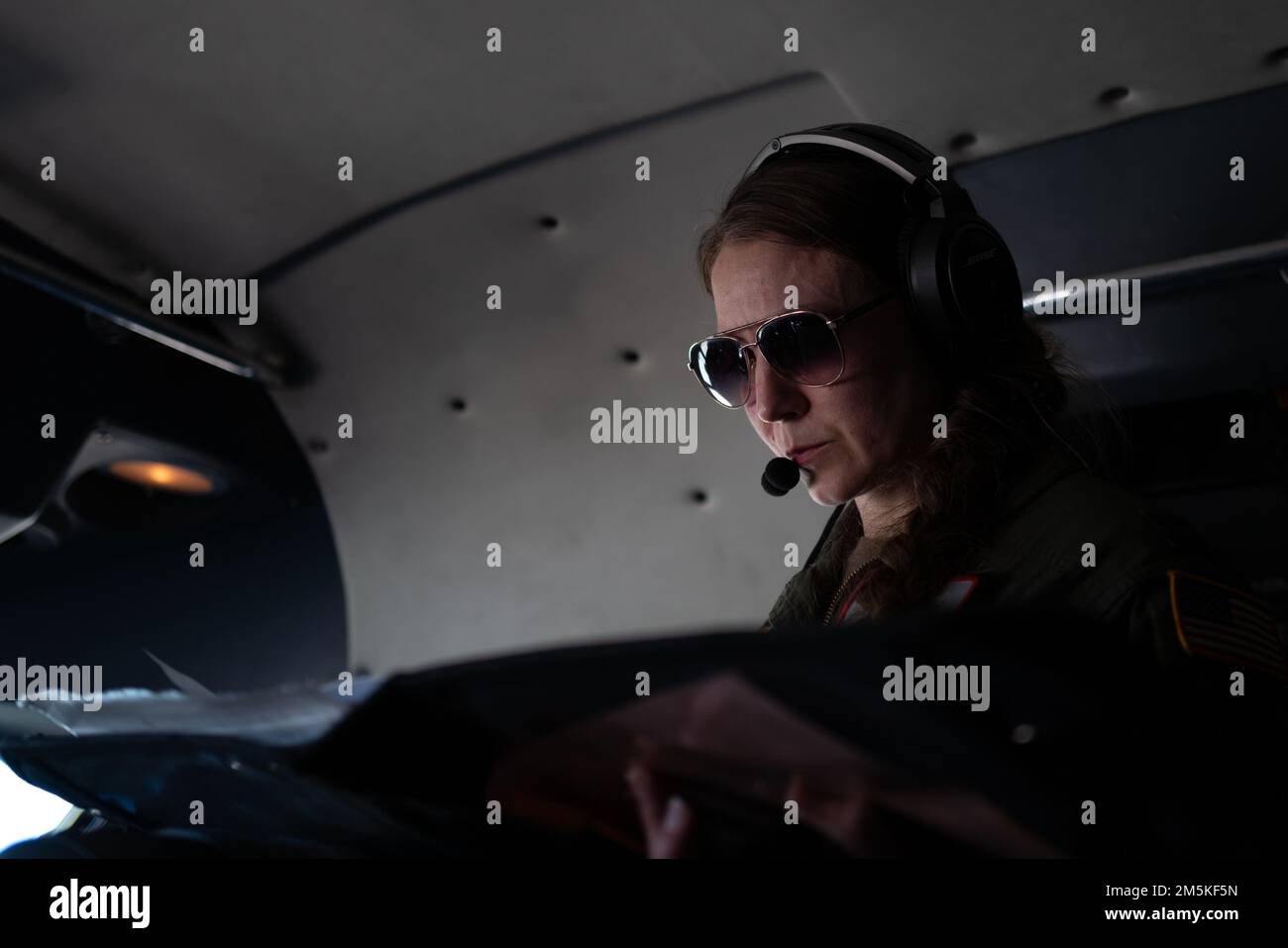 U.S. Air Force Capt. Alexandra Potts, 22nd Airlift Squadron pilot ...