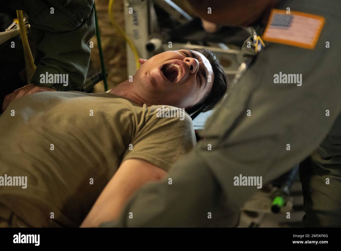 U.S. Air Force Staff Sgt. Marcus Salsedo, 60th Aeromedical Evacuation ...