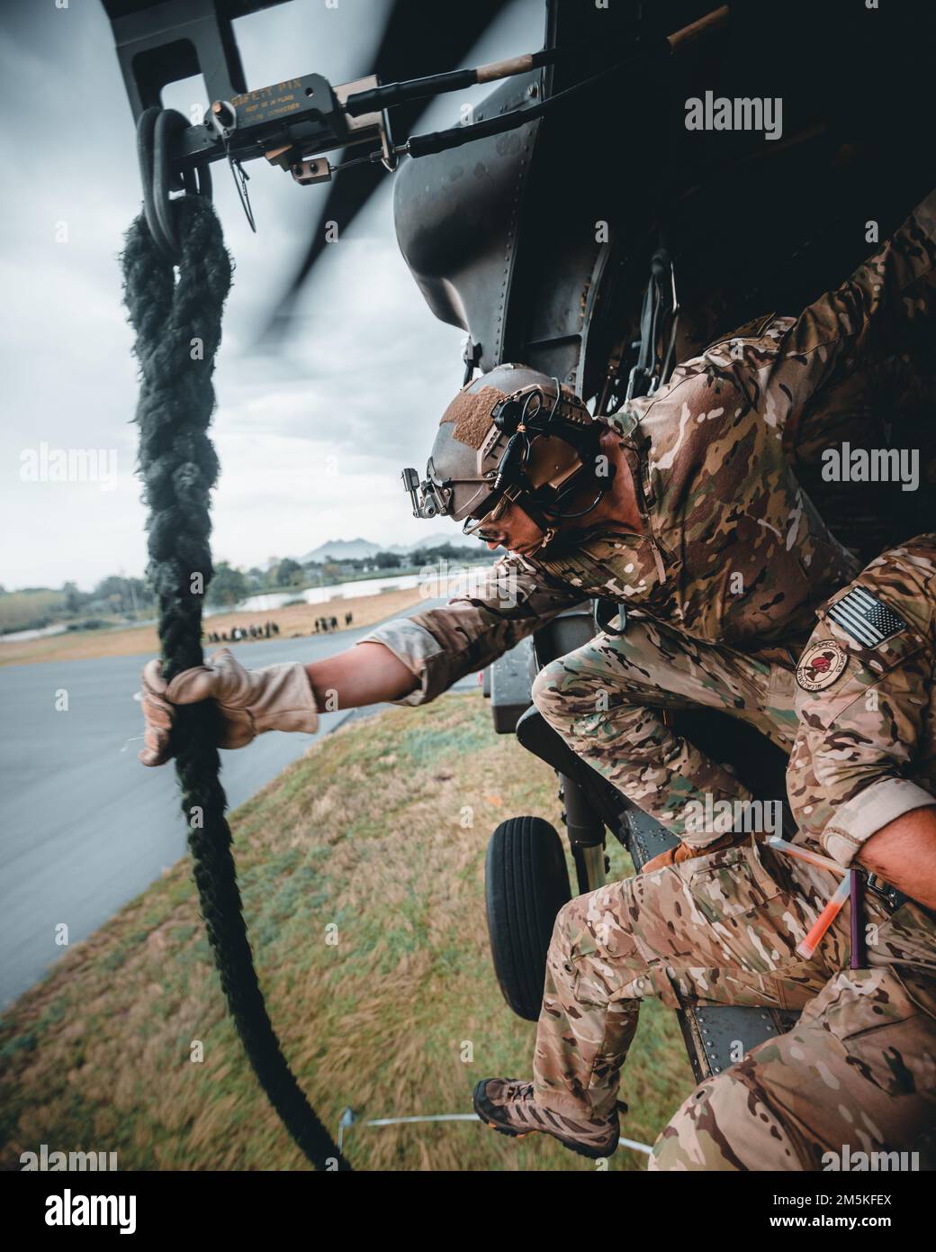 A U.S. Army Soldier, assigned to the 1st Special Forces Group (Airborne ...