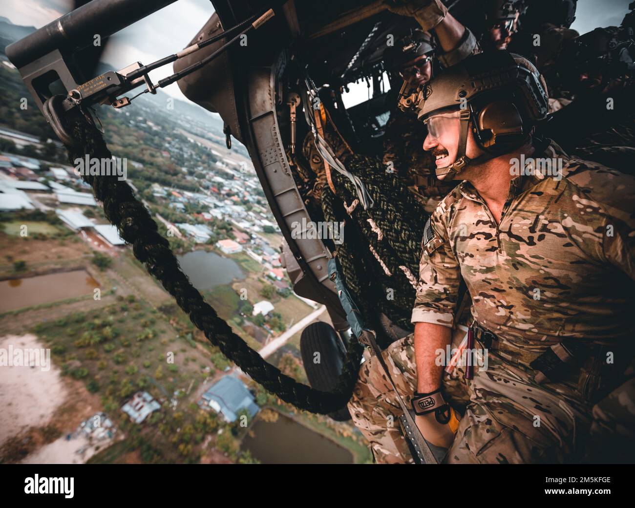 A U.S. Army Soldier, assigned to the 1st Special Forces Group (Airborne ...
