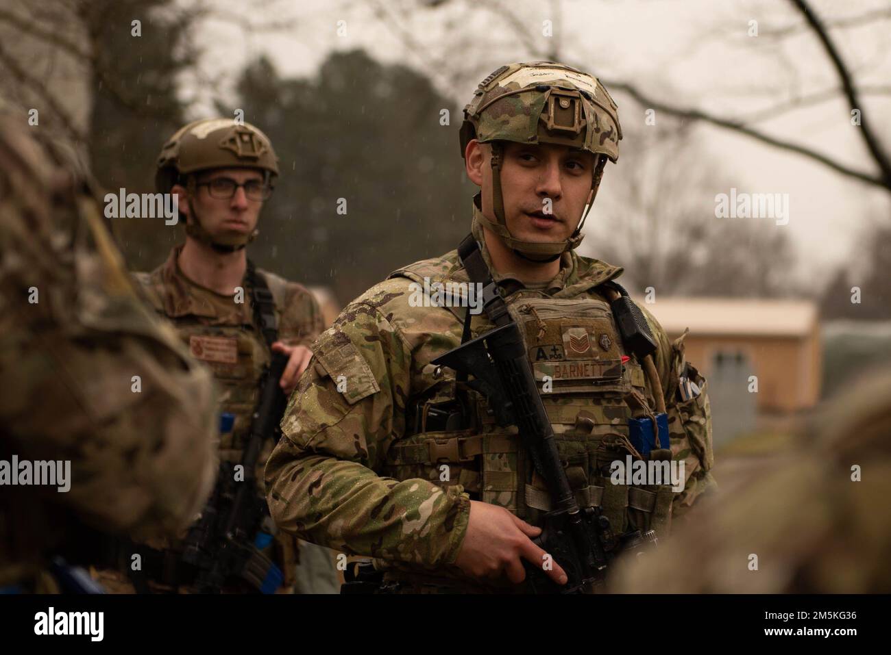U.S. Air Force Tech. Sgt. Jason Barnett, 375th Security Forces Squadron ...