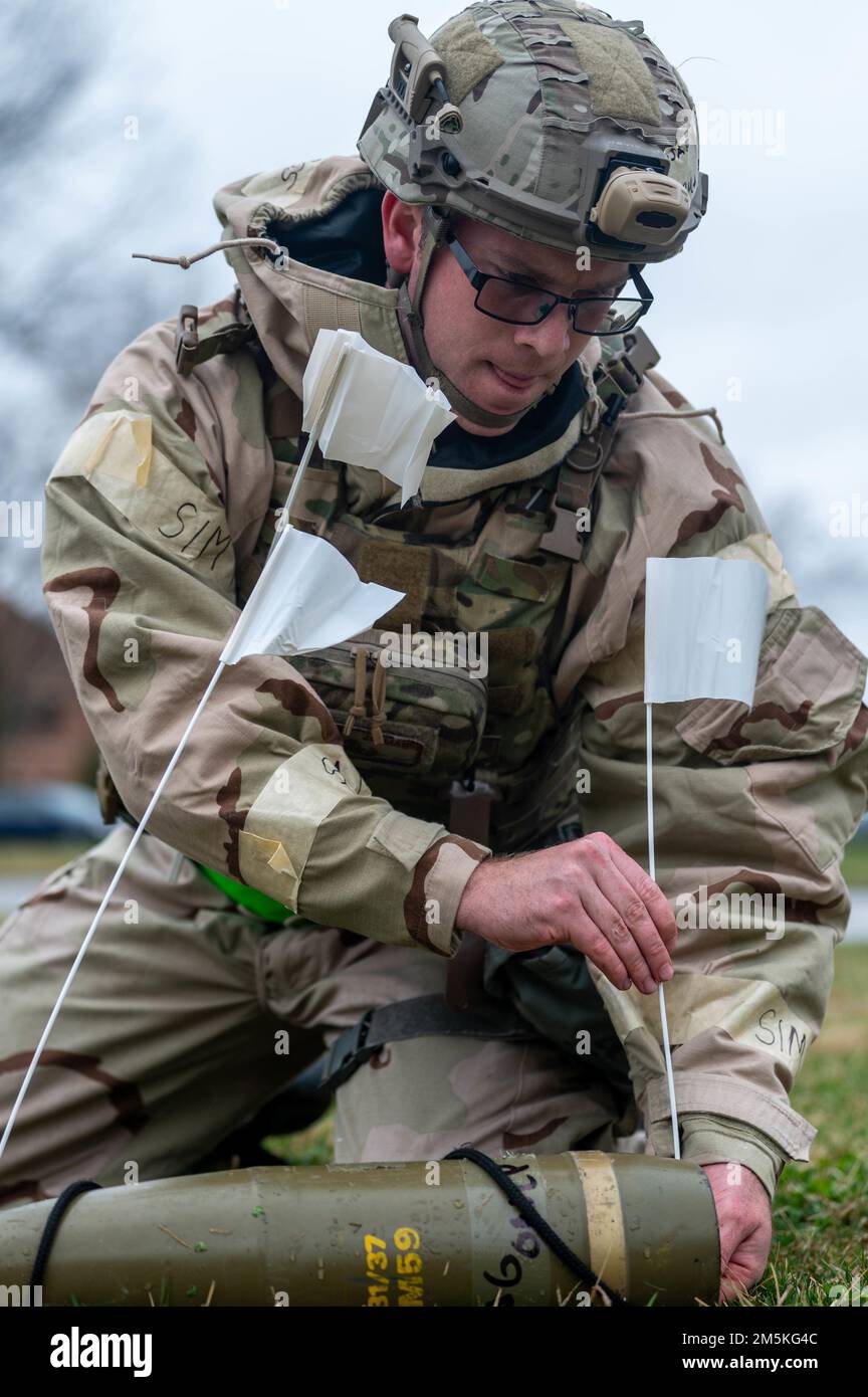 U.S. Air Force Staff Sgt. Aaron Jarman, 375th Civil Engineer Squadron ...