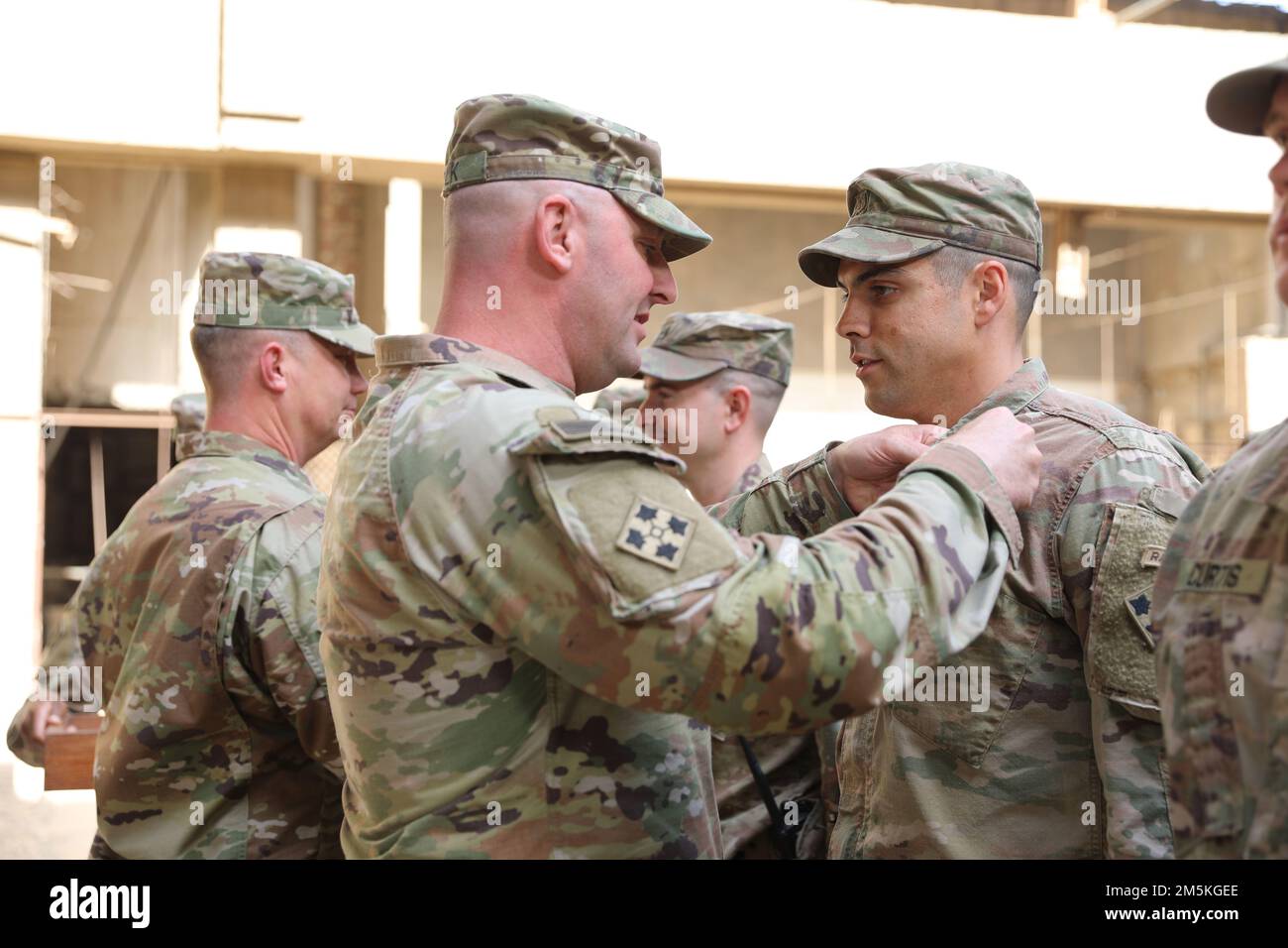 Lt. Col. Gregory Polk, the 299th Bridge Engineer Battalion commander ...