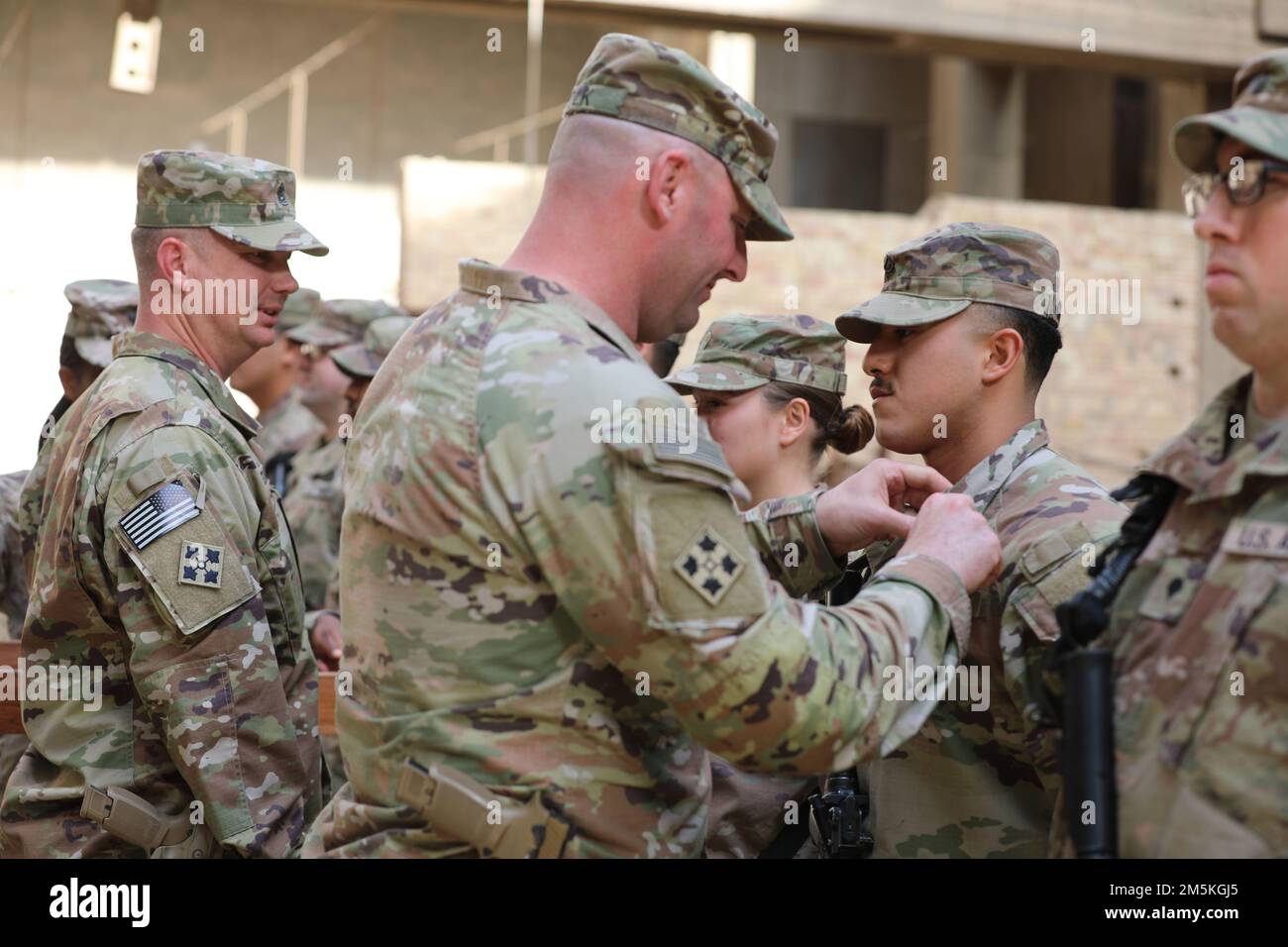 Lt. Col. Gregory Polk, the 299th Bridge Engineer Battalion commander ...