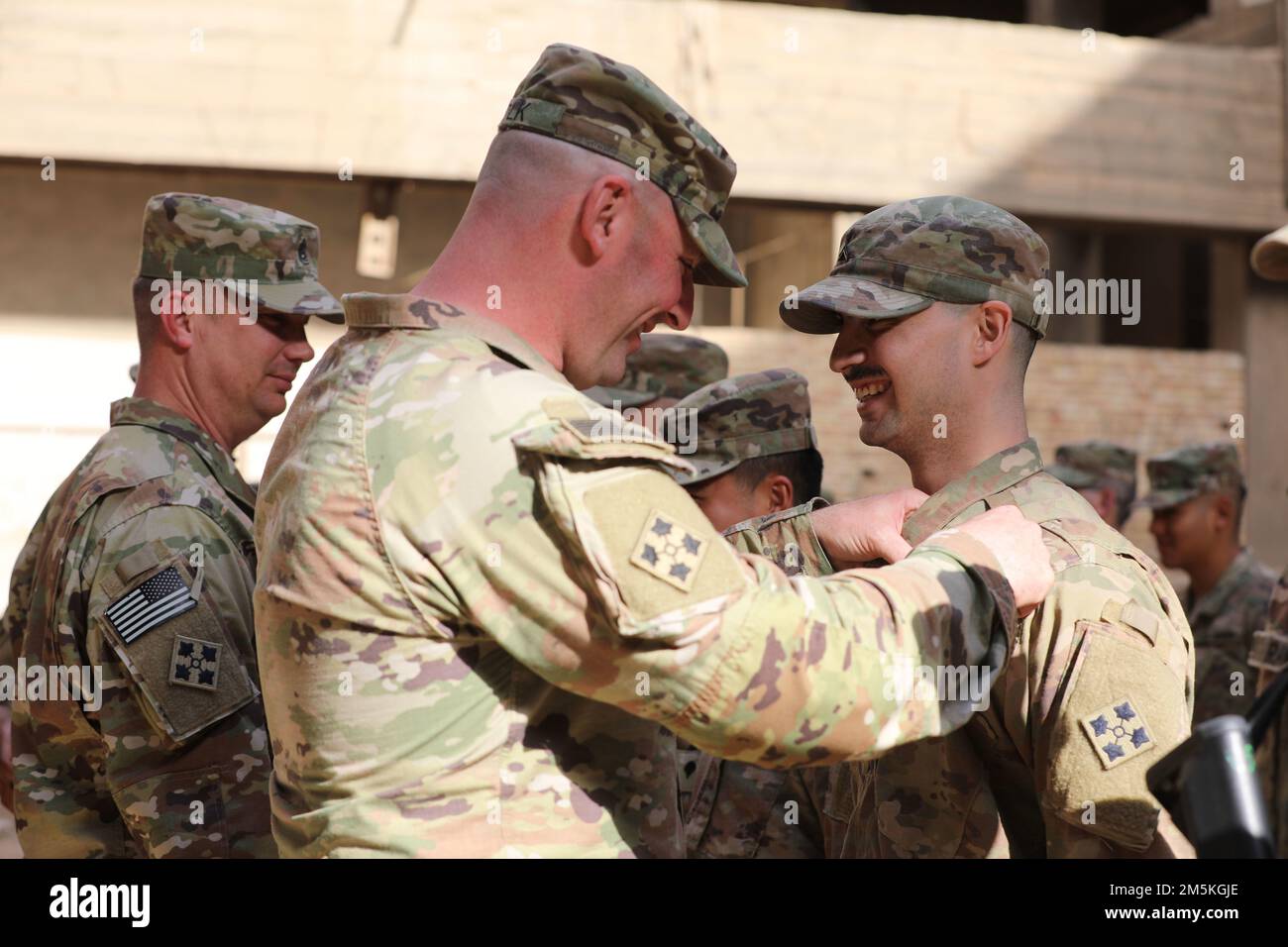 Lt. Col. Gregory Polk, the 299th Bridge Engineer Battalion commander ...
