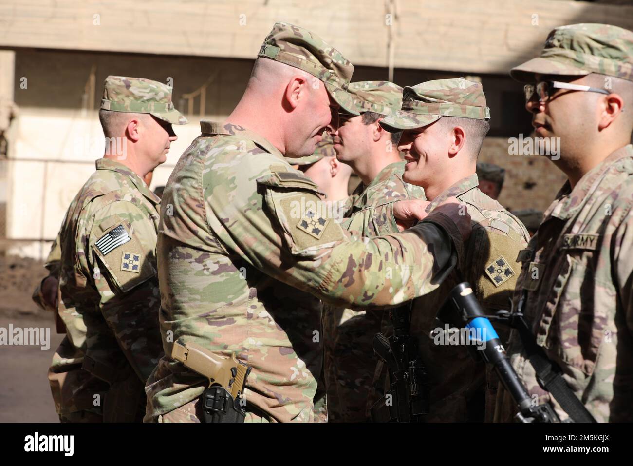 Lt. Col. Gregory Polk, the 299th Bridge Engineer Battalion commander ...