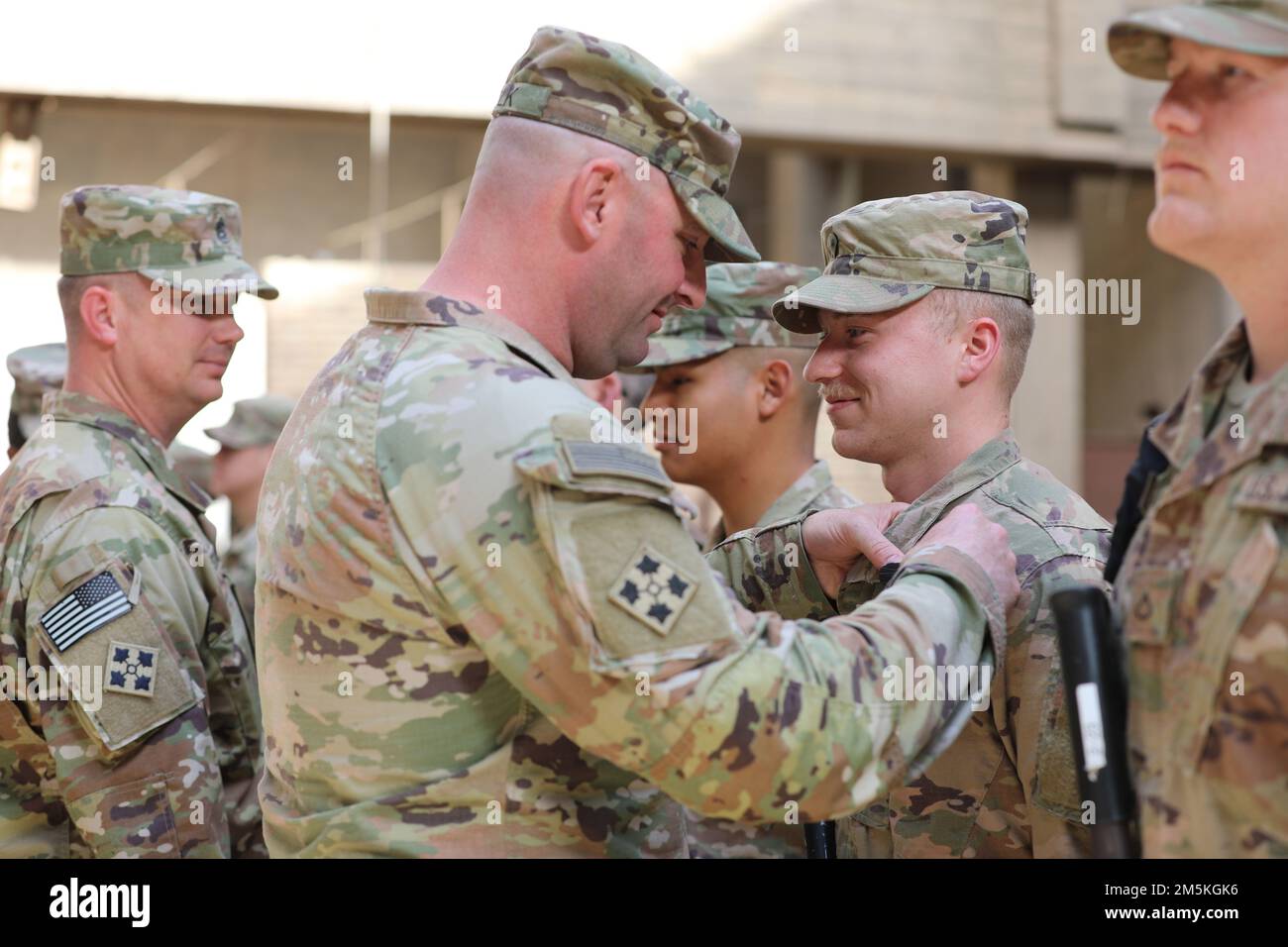 Lt. Col. Gregory Polk, the 299th Bridge Engineer Battalion commander ...