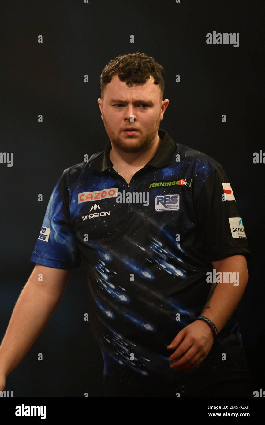 Alexandra palace darts josh rock hi-res stock photography and images ...