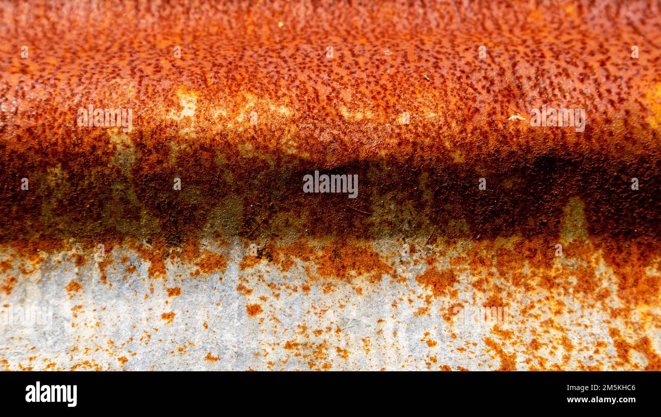 rusty zinc texture as background Stock Photo - Alamy