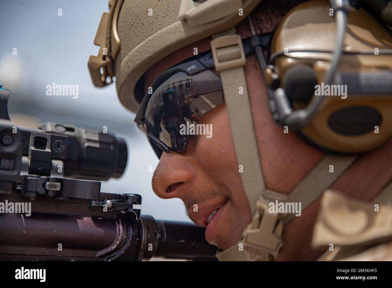 ATLANTIC OCEAN (March 22, 2022) U.S. Marine Corps Lance Cpl. Noah ...