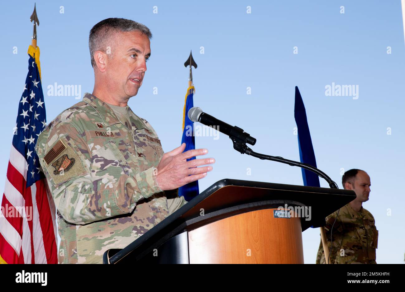 Col. Jeffrey A. Phillips, 67th Cyber Wing commander, Joint Base San ...