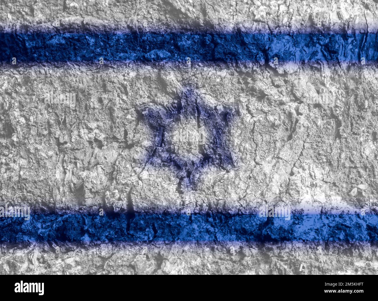 israel flag texture as background Stock Photo - Alamy