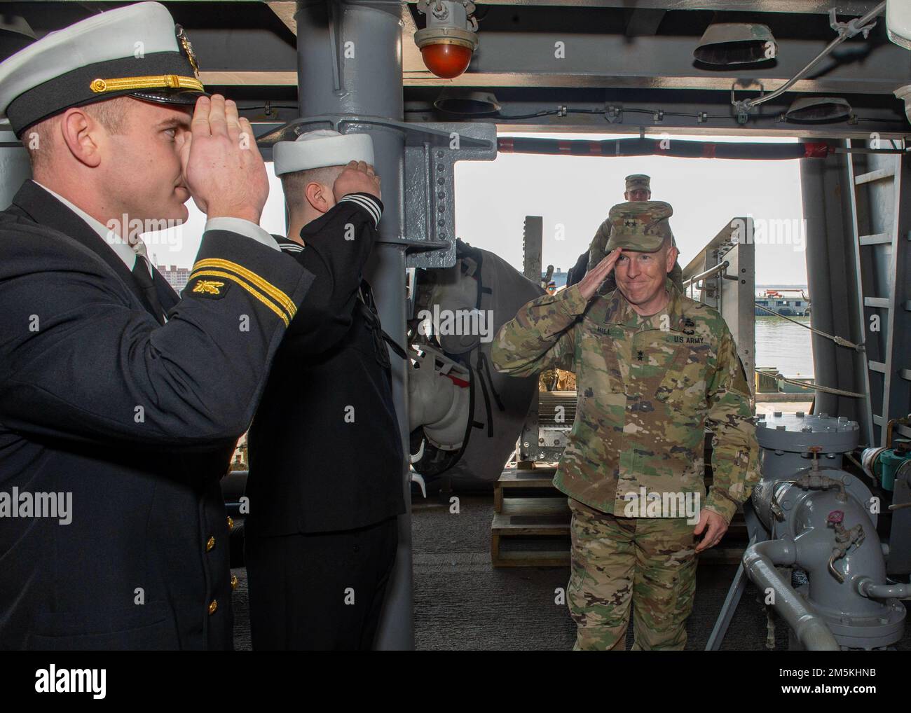 220322-N-OL632-1001 NAVAL STATION NORFOLK (March 22, 2022) U.S. Army ...