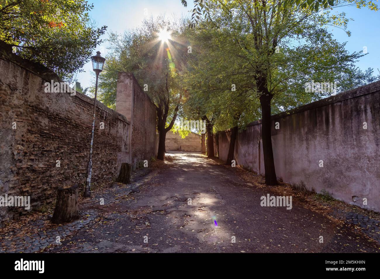 Beautiful brick pathway hi-res stock photography and images - Alamy
