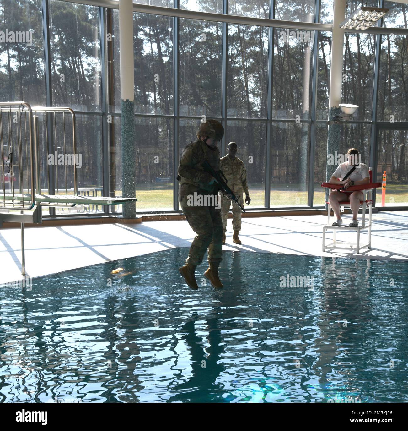 U.S. Army Spc. Mackenzie Perlowski assigned to DENTAC-Italy conducts ...