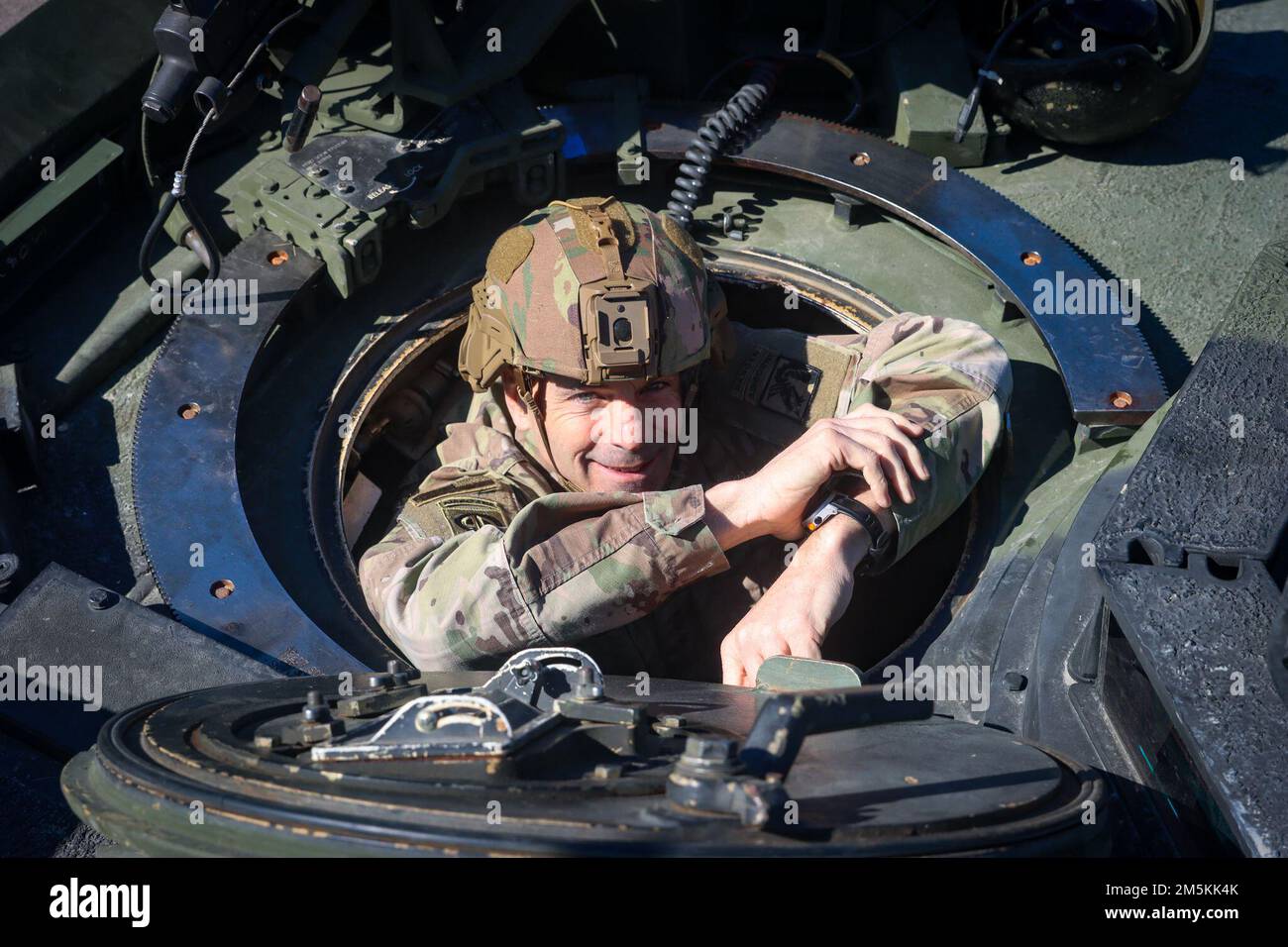 U.S. Army Lt. Gen. Christopher T. Donahue, left, Commanding General ...