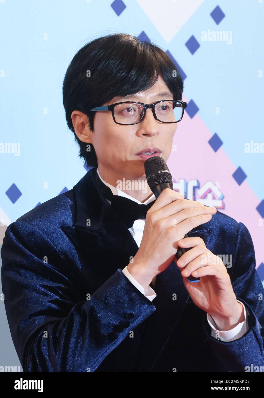 30th Dec, 2022. S. Korean entertainer Yoo Jae-seok South Korean ...