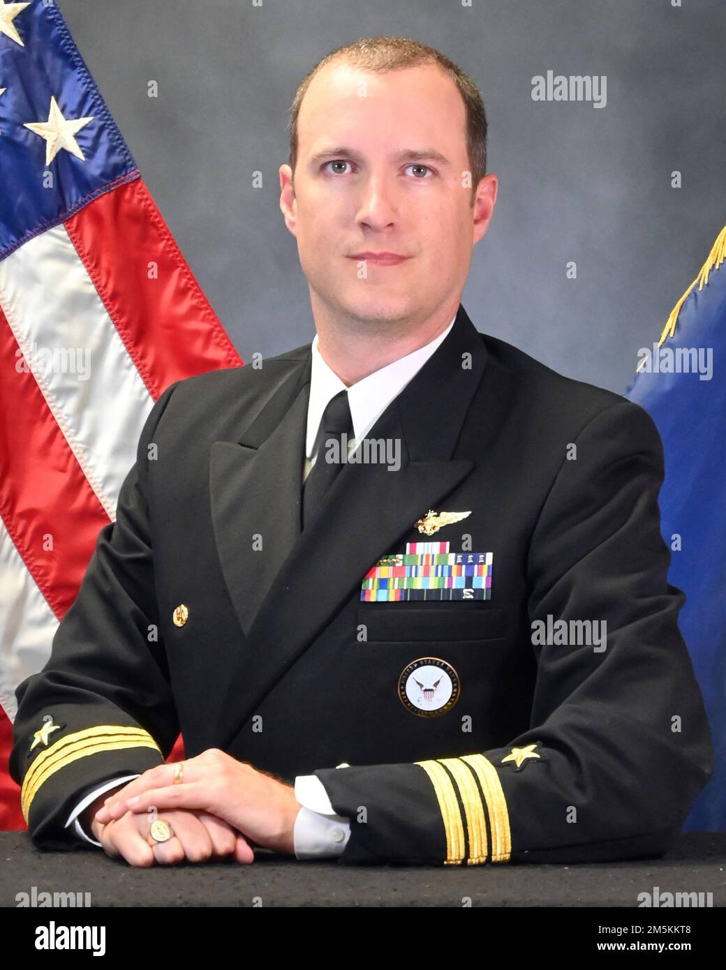 Official U.S. Navy Portrait of Cdr. Jeremy Braun. He was appointed to ...
