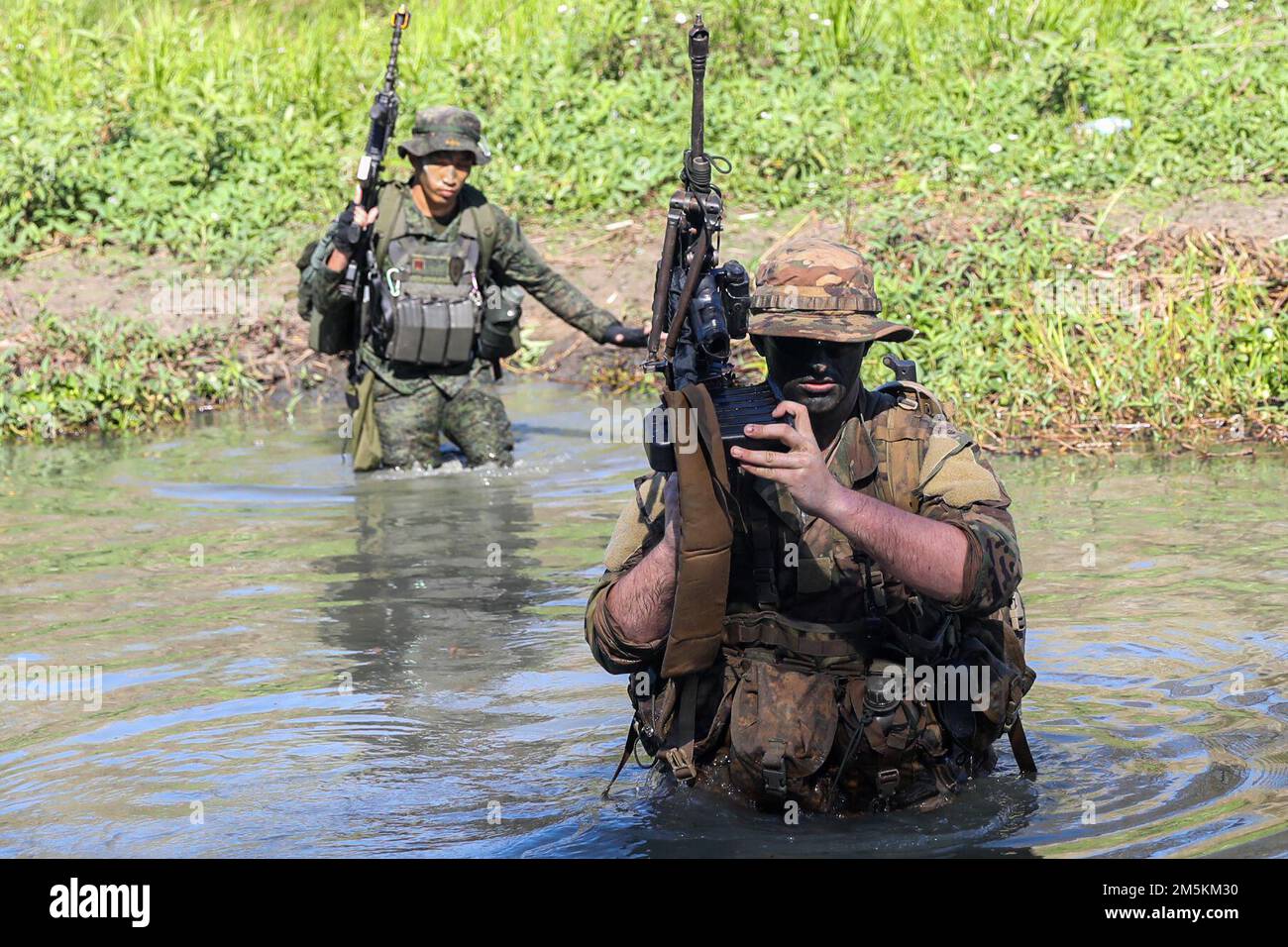 A U.S. Army Infantryman from the 2nd Battalion, 27th Infantry Regiment ...