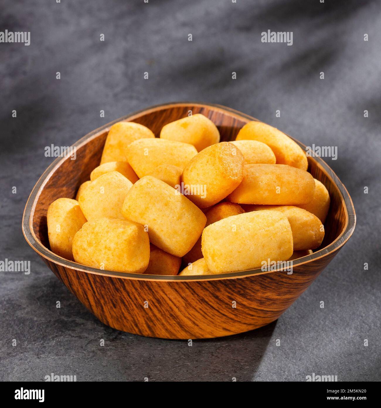 Traditional Colombian snack food achiras of Huila - baked snacks Stock ...
